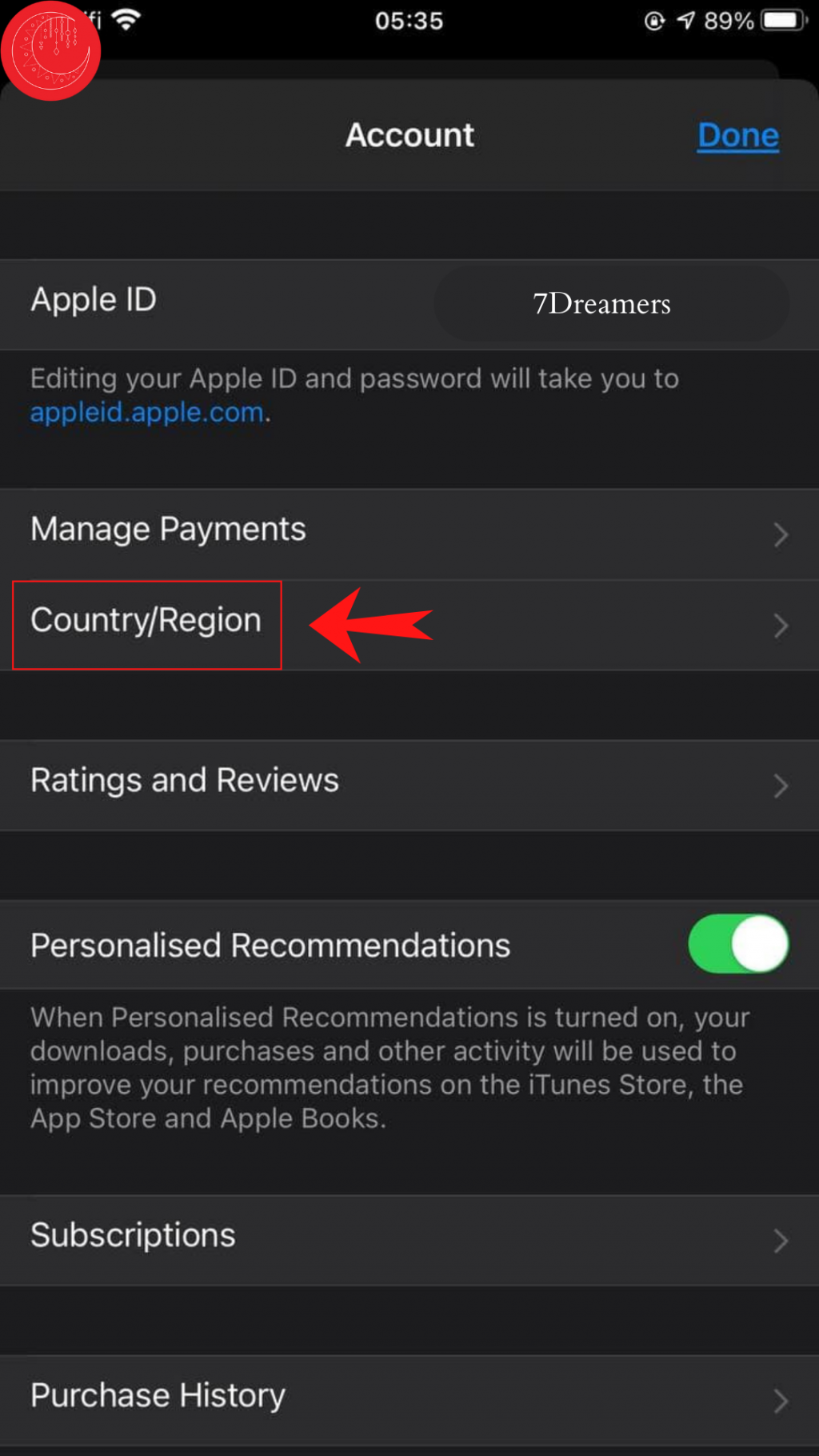 iOS – How to change app store location to download Bugs/Genie/Flo/Melon ...